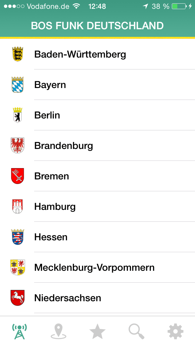 BOS Funk Deutschland - alle Kanäle - Feuerwehr Apps