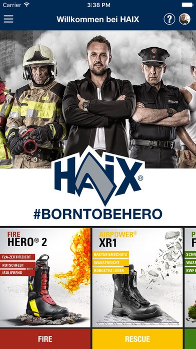 Die HAIX Kalender App. Jederzeit wissen was bei HAIX passiert!